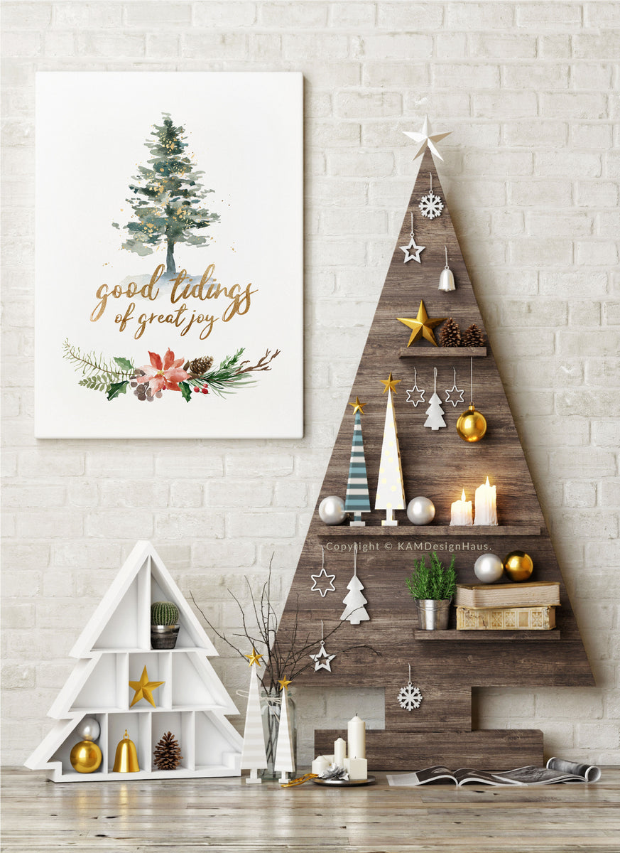 Good Tidings Of Great Joy Printables, Christmas Scripture – KAMDesignHaus